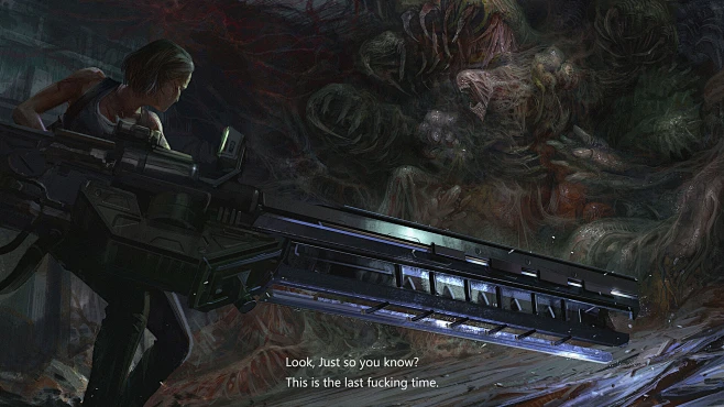 Resident Evil 3-Stage 3 Nemesis- fan art, Jay Li : Resident Evil 3 ...
