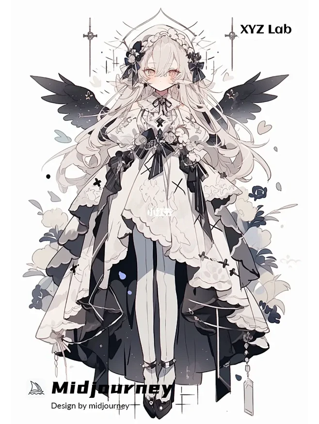 洛丽塔｜被光眷顾的天使裙-花瓣网