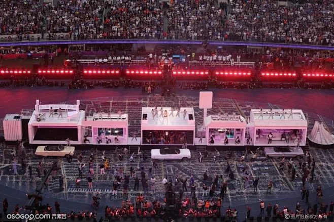 2022 超级碗中场秀 舞台设计