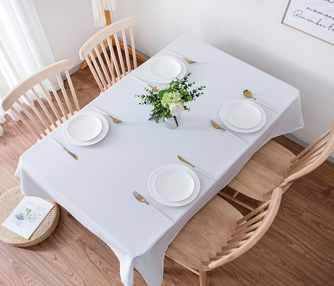 Hotel Cotton Tablecloth-花瓣网