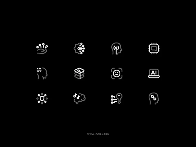 Animated Artificial Intelligence icons ai ai icons animated icons ...