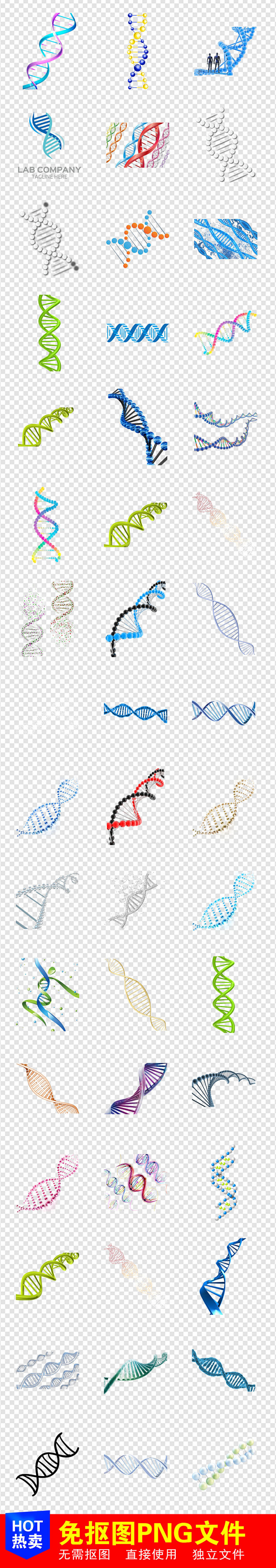 DNA基因分子人体化学遗传结构ppt素材