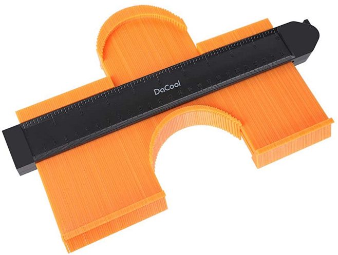 Contour Gauge with Lock 10 Inch Extra Wide DaCool Contour Duplicator ...