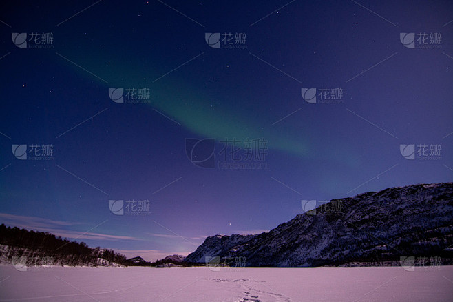 北极光，马蒂斯瓦内特，阿尔塔，挪威