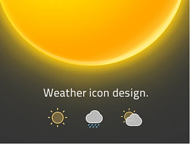 Dribbble - Weather Icon by figurelab-花瓣网