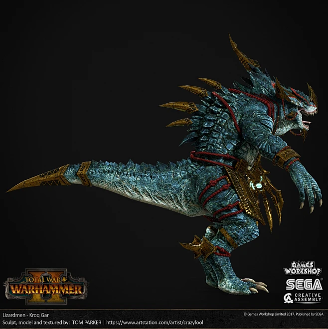 Total War Warhammer 2 - Kroq Gar, Tom Parker : one of the legendary ...