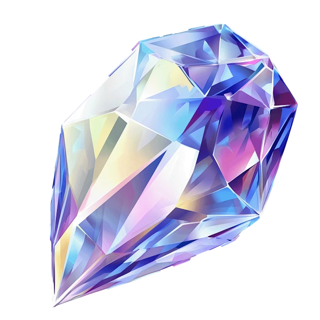 linje0489_Icon_of_single_irregular_diamond_vector_illustration ...