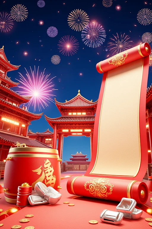 F.1_电商年货节-LoRA-Cici-LiblibAI图片_节日海报图片素材-花瓣网