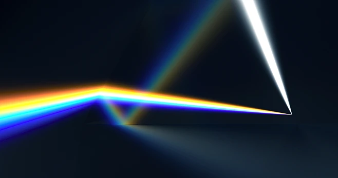 light color abstract rainbow-花瓣网