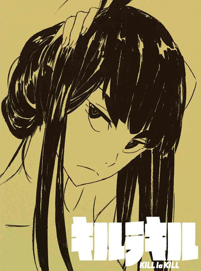 Kill La Kill Original painting (153)-花瓣网