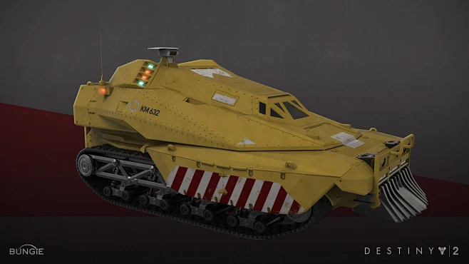 Loader tank high poly-花瓣网