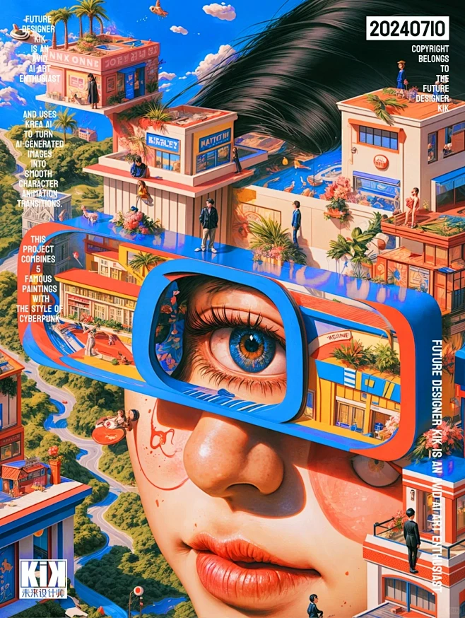 Mj真的很会做这样的海报，关键词快来抄！ - 小红书