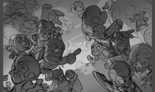 Squad Busters Key Art-花瓣网