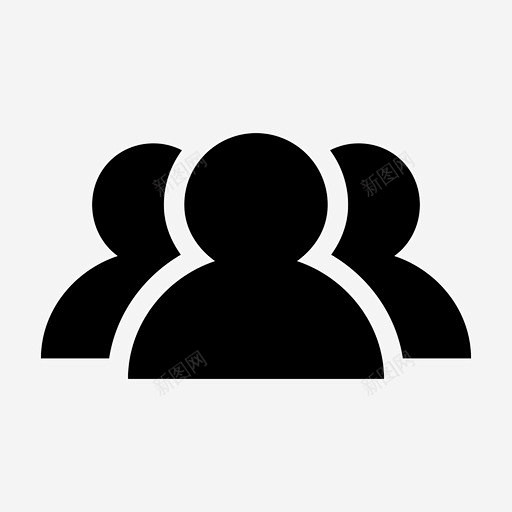 团队小组人员图标高清素材 人员 团队 小组 用户 管理标志符号 项目负责人 免抠png 设计图片 免费下载