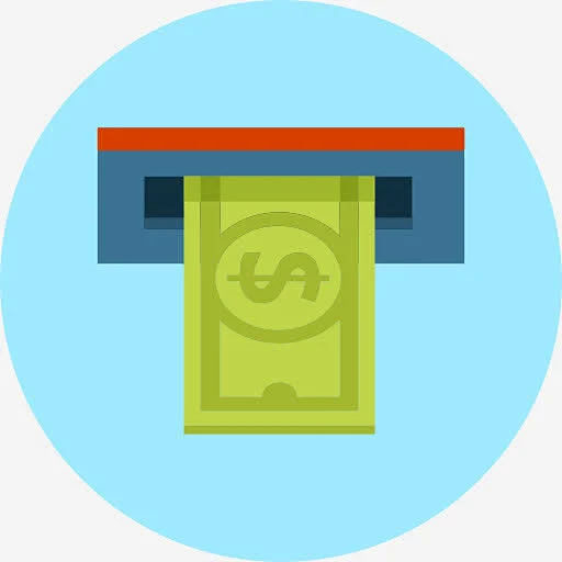 ATM图标 https://88ICON.com 钱机 笔记 ATM提款机 现金点 商业和金融图片_icon2图片素材-花瓣网