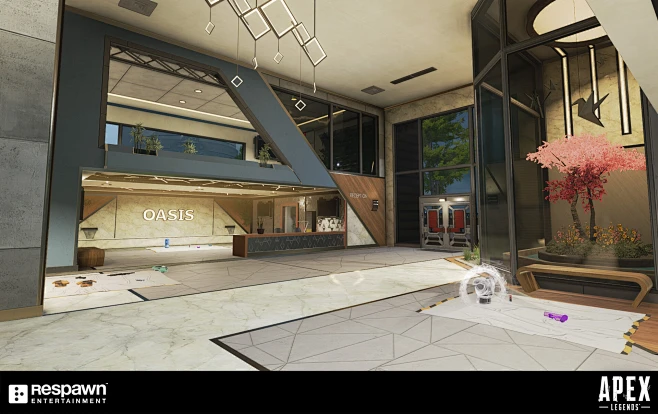 Apex Legends - Olympus (Oasis buildings), Kristen C. (Wong) Altamirano ...