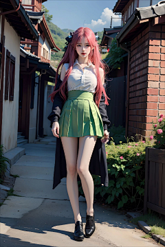 AI-COS 军装护士女仆-花瓣网|陪你做生活的设计师 | wallhaven-l8wq1l