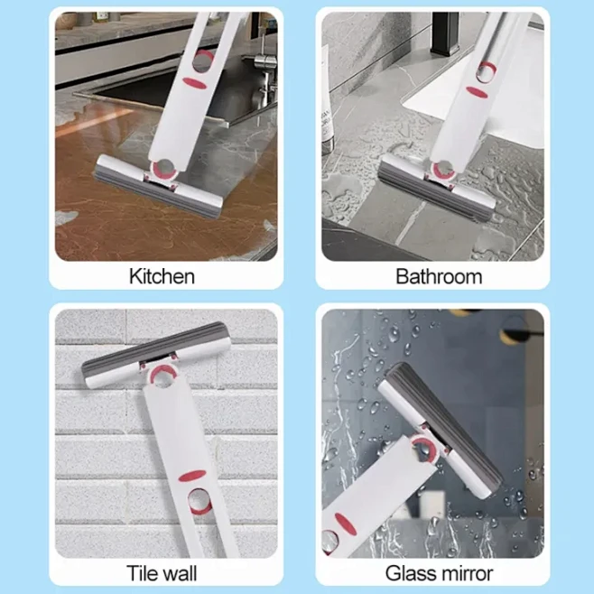 Upgraded Mini Squeeze Mop Multifunctional Handheld Cleaning Mop Desk ...