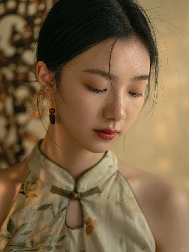 华流yyds！超新中式温婉国风旗袍拍照