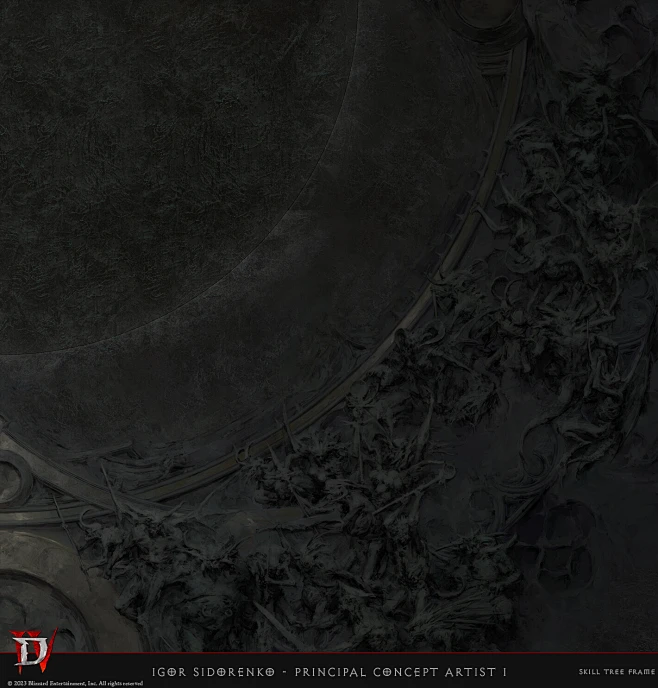 Diablo IV Skill Tree Frames-花瓣网