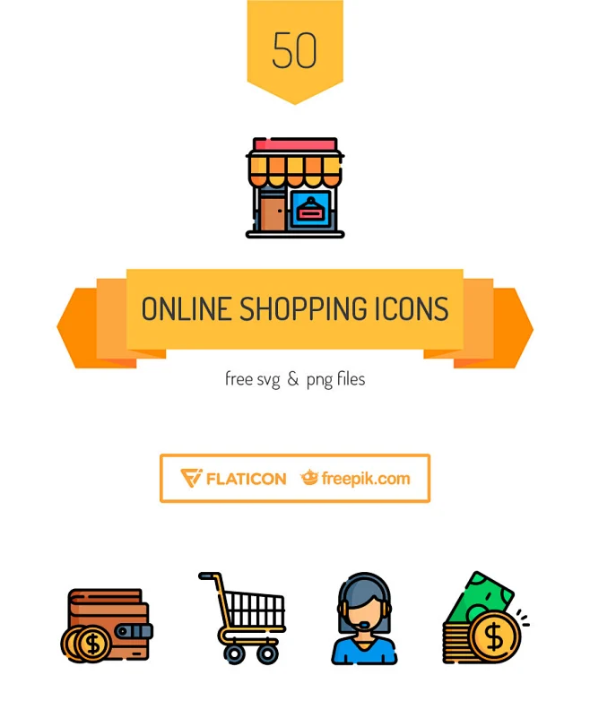 Shop till you Drop with the Freepik and Flaticon Online Shopping Icons ...