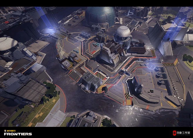 war robot frontiers layout concept2-花瓣网