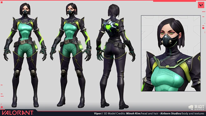 VALORANT Viper-花瓣网