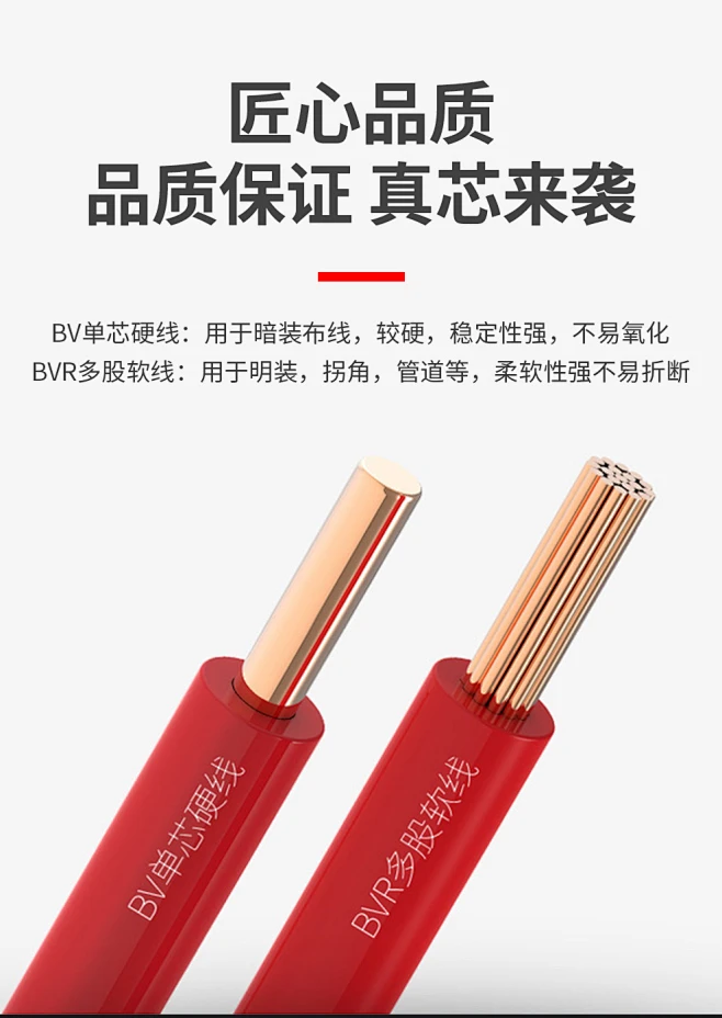 NAN广州南洋电线电缆家用ZC-BVR2.5平方100米国标家装阻燃铜线多股软线照明电源线 BVR2.5红色多股软线火线【图片 价格 品牌 报价】-京东-花瓣网