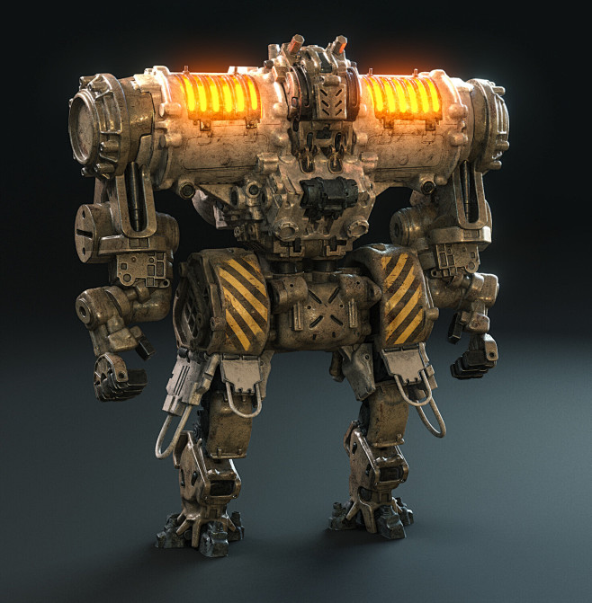 Tomi Väisänen：由Chocolatesoop工作室在Instagram上发起的“机器人大游行（March of Robots ...