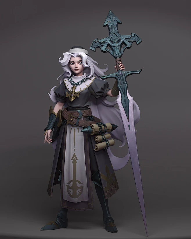 The Nun- 战斗修女-花瓣网