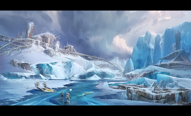 Apex Legends: World's Edge, Hethe Srodawa : Early concepts for World's ...