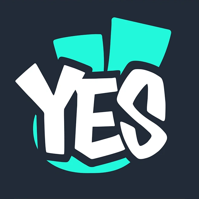 YES App Logo-花瓣网