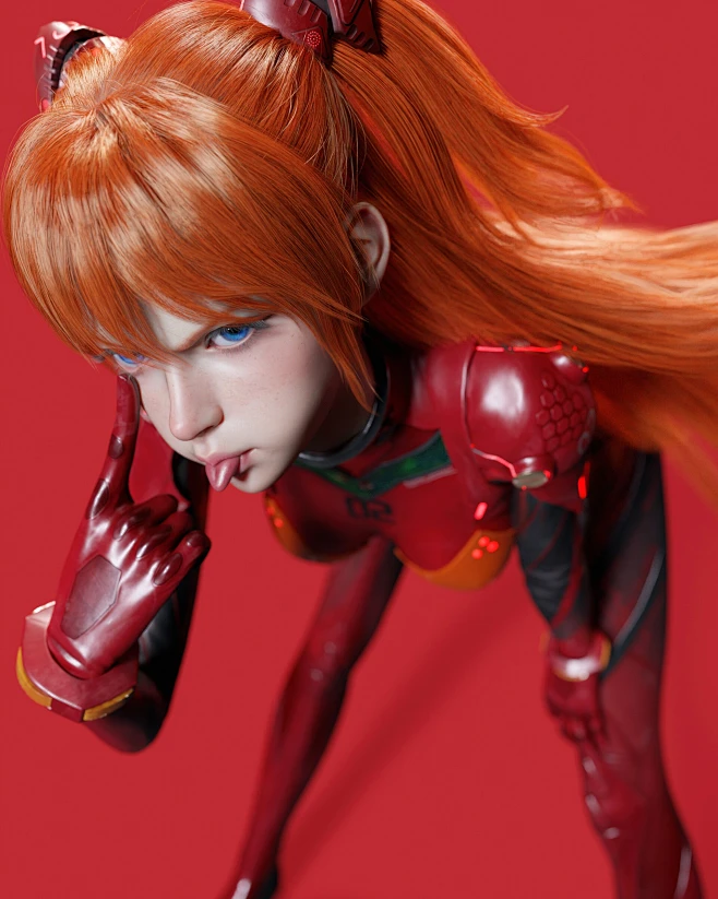 ASUKA_EVA02-花瓣网