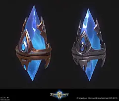 Starcraft II Legacy of the Void - Pylon - LowPoly, Gaëtan Montaudouin ...