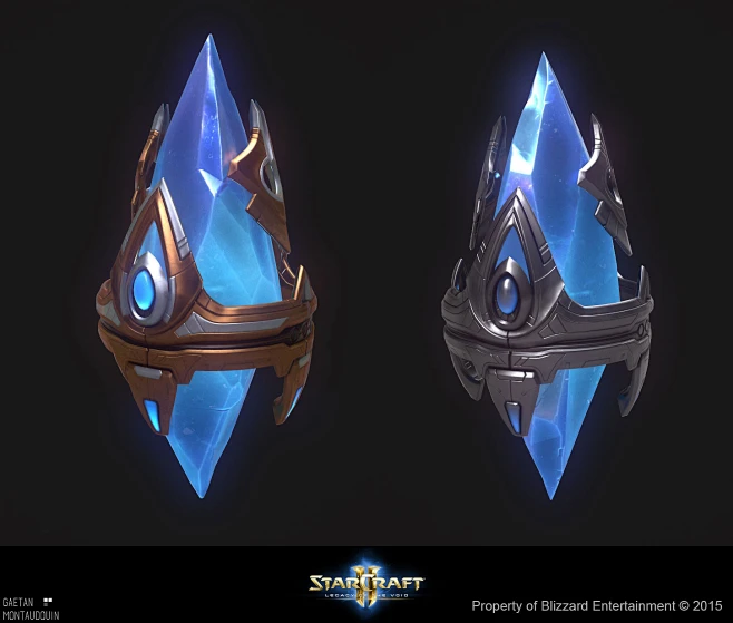 Starcraft II Legacy of the Void - Pylon - LowPoly, Gaëtan Montaudouin ...