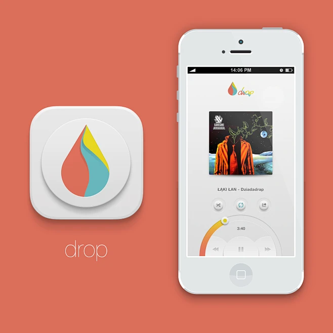 Iphone_mockup_drop图片_poster图片素材-花瓣网