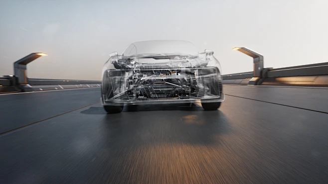 motion graphics motion design CGI car design 3D c4d octane animation -花瓣网