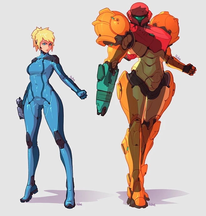 Samus, Ruben Menzel : my take on Samus Aran from Always and always will ...