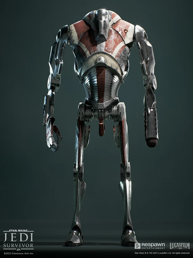Star Wars Jedi: Survivor - Bedlam Raider B2 Droid Textures-花瓣网
