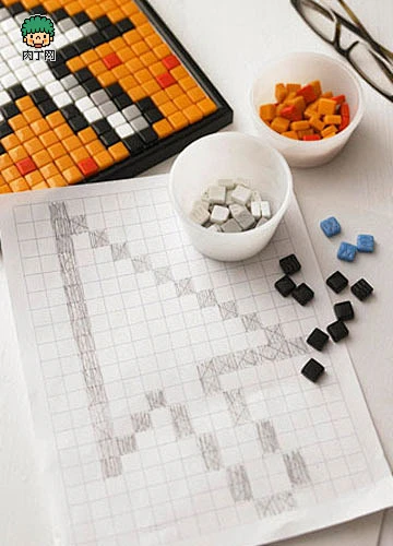 缤纷马赛克的手工diy废物利用 拼贴家中梦幻色-花瓣网