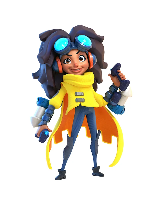 Gold Ambush : Character renders I did for Kevin Hart's mobile game Gold ...