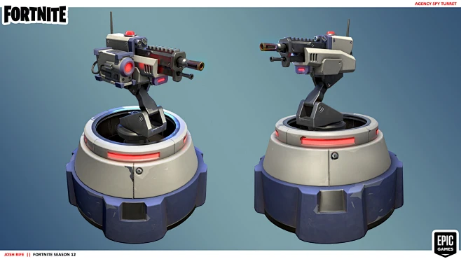 Fortnite - Spy Base Turret, Josh Rife : Finally getting around to ...