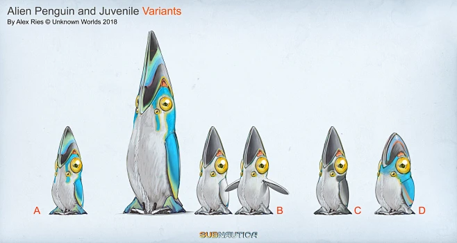 Subnautica: Below Zero - Alien Penguin, Alex Ries : The development ...