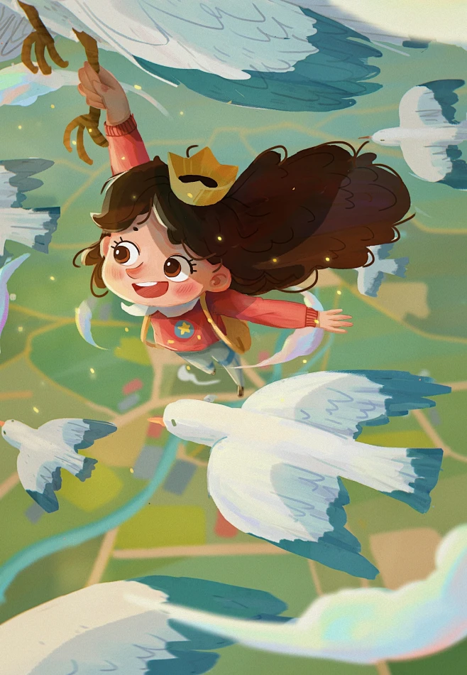 原创儿插练习_雅心插画__插画师作品_涂鸦王国gracg.com-花瓣网