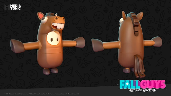 Fallguy - Horse-花瓣网