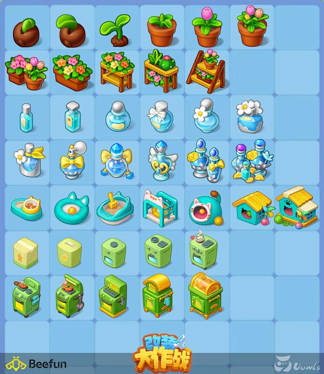 Upgrade icons designed for merge game-花瓣网