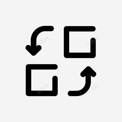 交换替换新图标 标识 标志 UI图标 设计图片 免费下载 页面网页 平面电商 创意素材