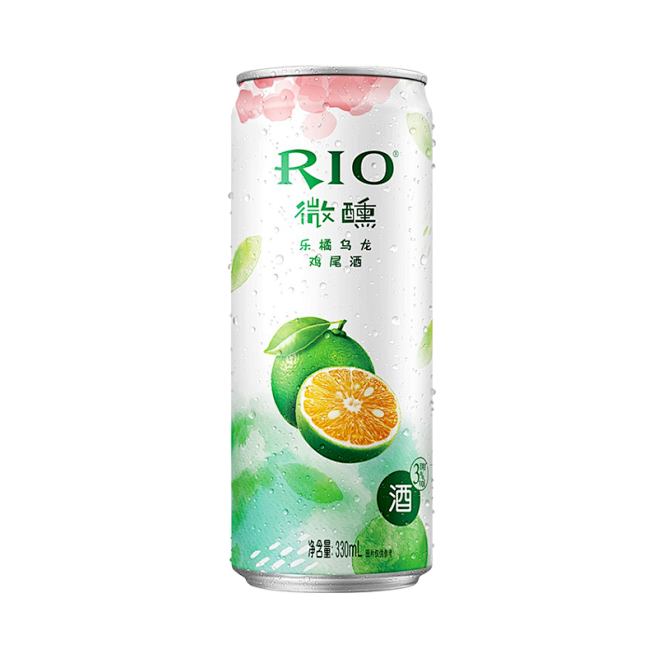 rio乐橘乌龙鸡尾酒330ml