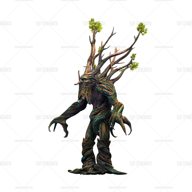 树人，树精，树妖，树怪，藤精，传奇怪物，魔幻怪物，植物怪，次时代树人，藤怪，次时代树人，ue4树精 异形怪物 人物 Cg1342600134 Cg模型网
