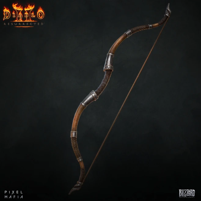 Diablo II Resurrected: Long War Bow-花瓣网